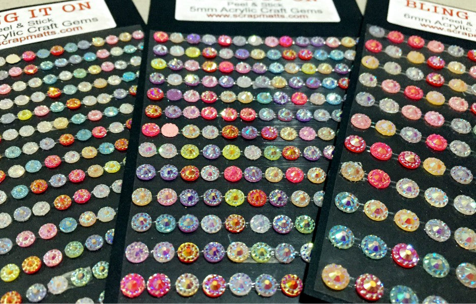 Acrylic Craft Gems – Scrapmatts & Papertole Australia
