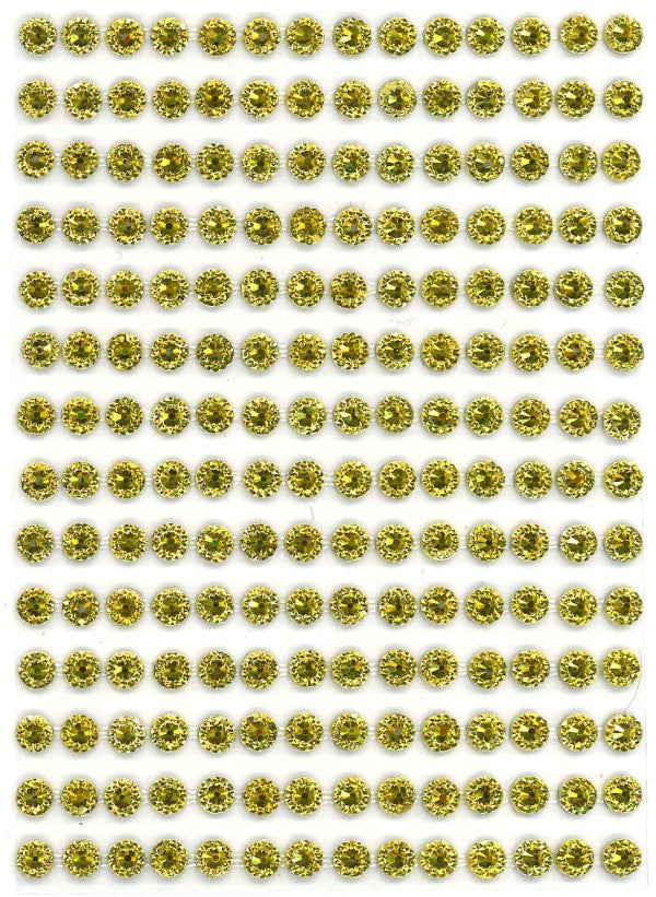 5mm Gold Sparkle Acrylic Craft Gems – Scrapmatts & Papertole Australia